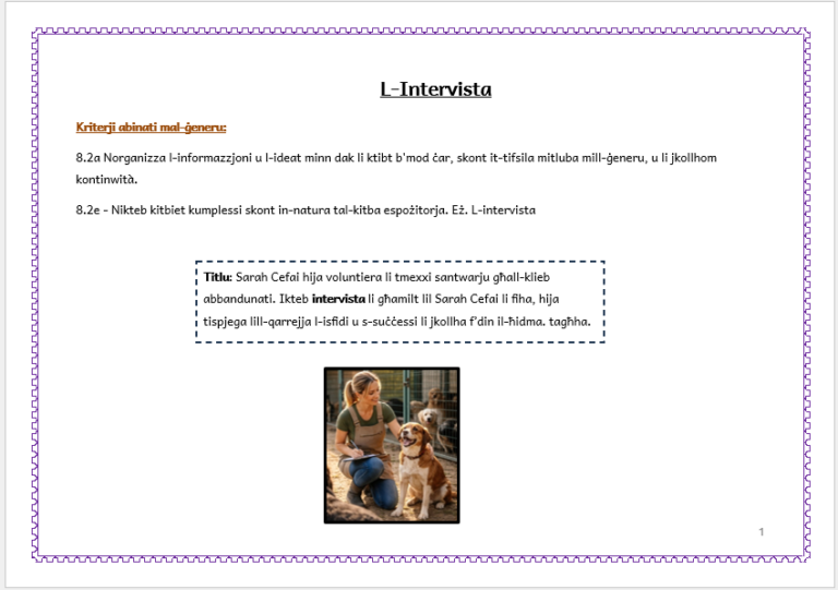 Il-Kitba – 4 SEK | IL-MALTI